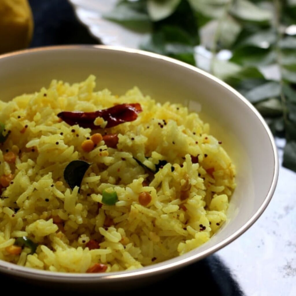 Lemon rice recipe - Lemon rice