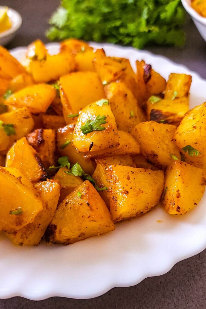 Moroccan roasted potatoes