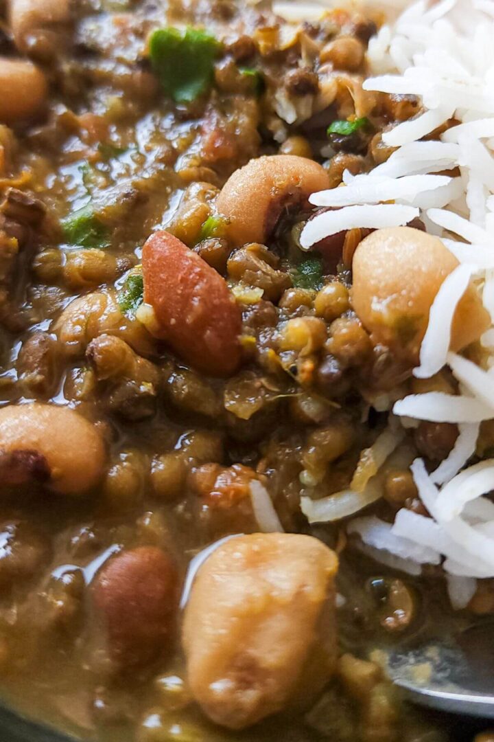Indian beans curry - A delicious mixed Indian beans curry