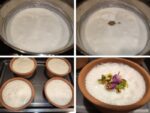 Easy recipe of Indian rice pudding-Phirni. Egg-free and no bake dessert.