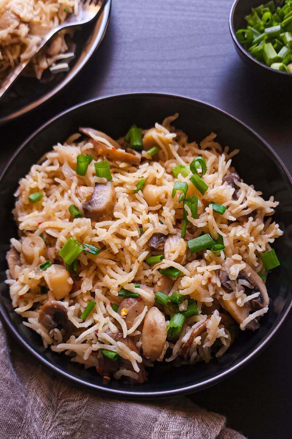 Mushroom Rice- a quick 35 minutes recipe