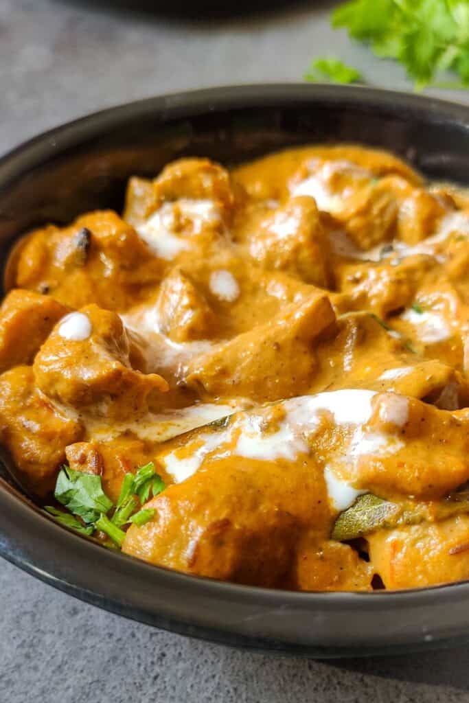 Creamy mushroom masala curry - Greenbowl2soul