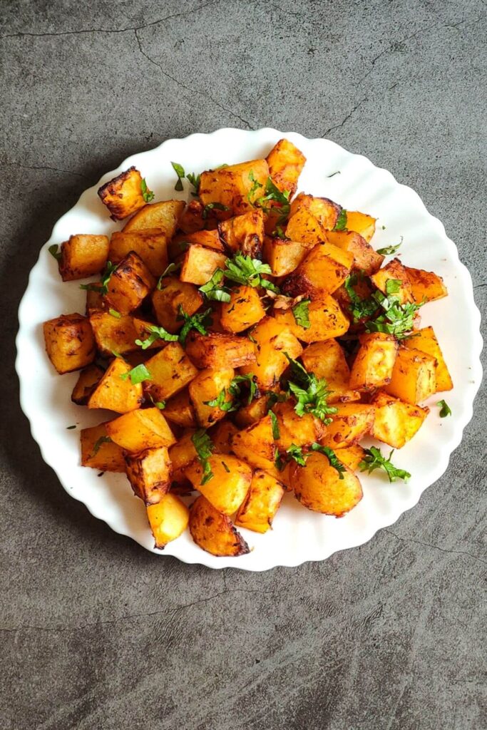 Roasted Spanish potatoes- A quick and easy recipe