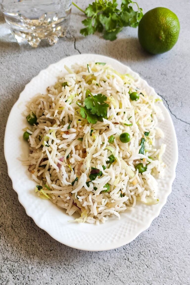 Cabbage rice - An easy under 30 minutes recipe