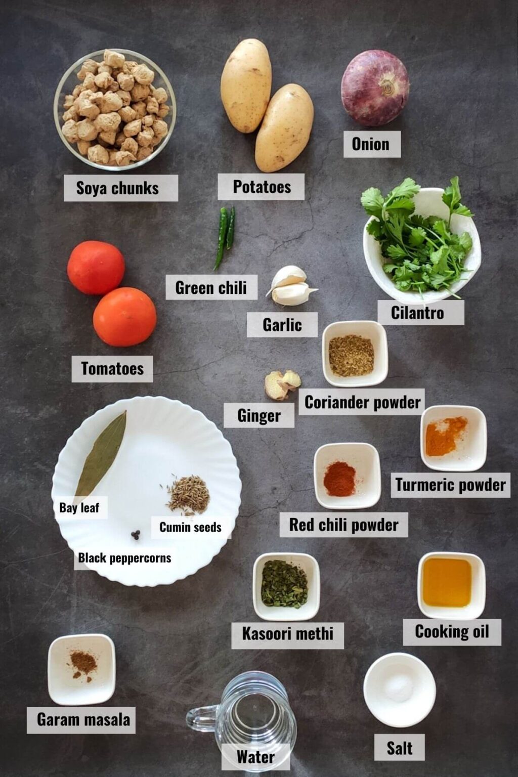 Soya chunks curry - Meal maker curry