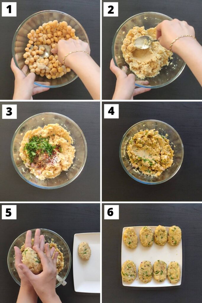 Chickpea cutlet - Easy vegan recipe