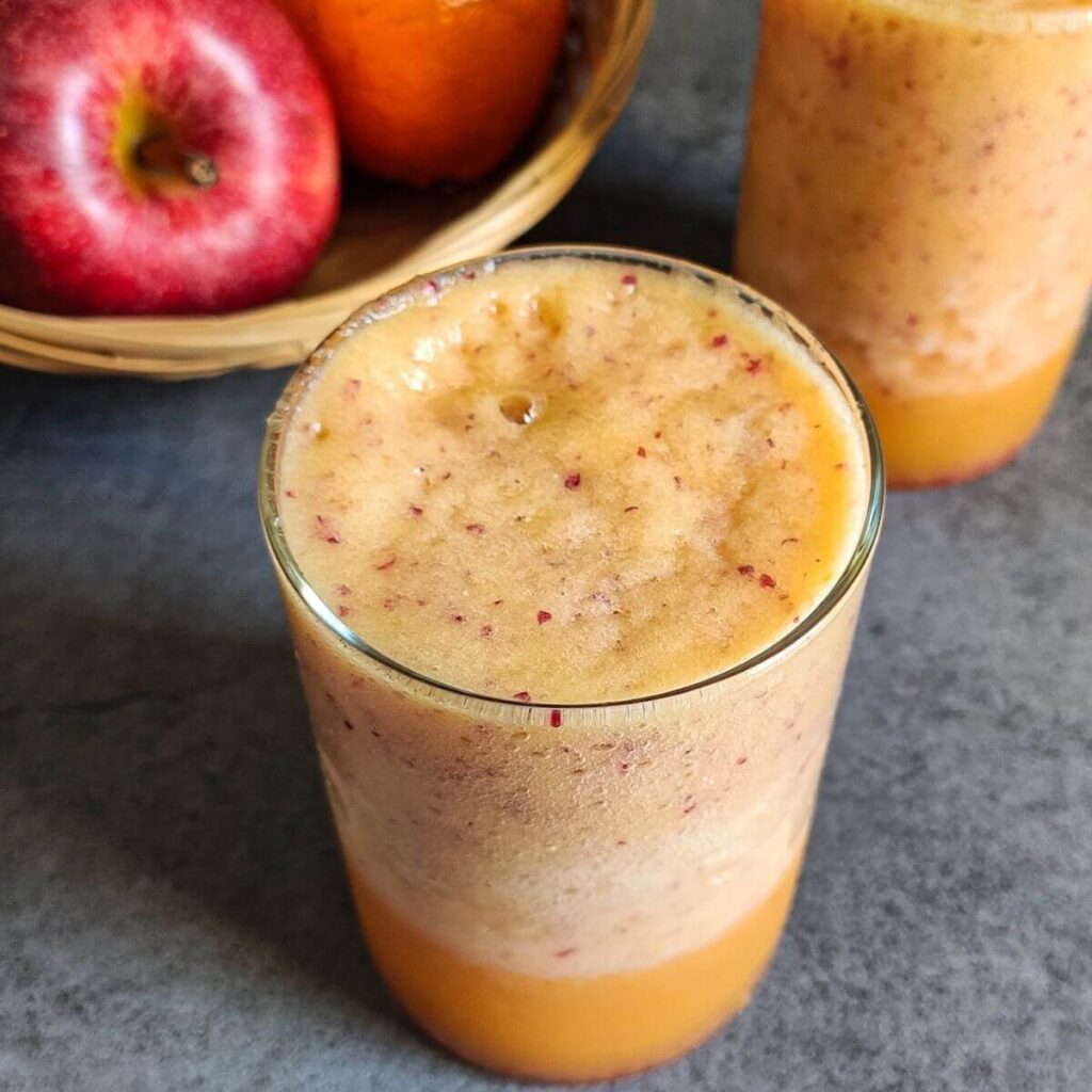 Apple orange smoothie