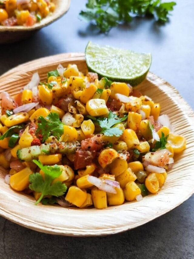 Easy Indian corn salad - Greenbowl2soul