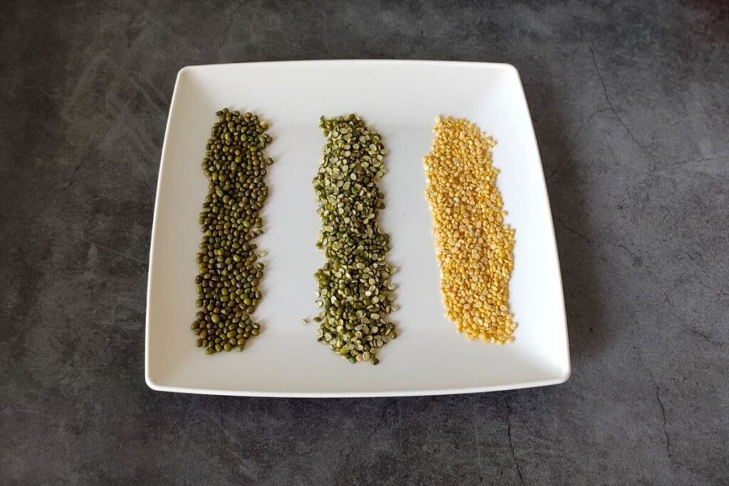 Green Mung Bean Curry Green Moong Dal