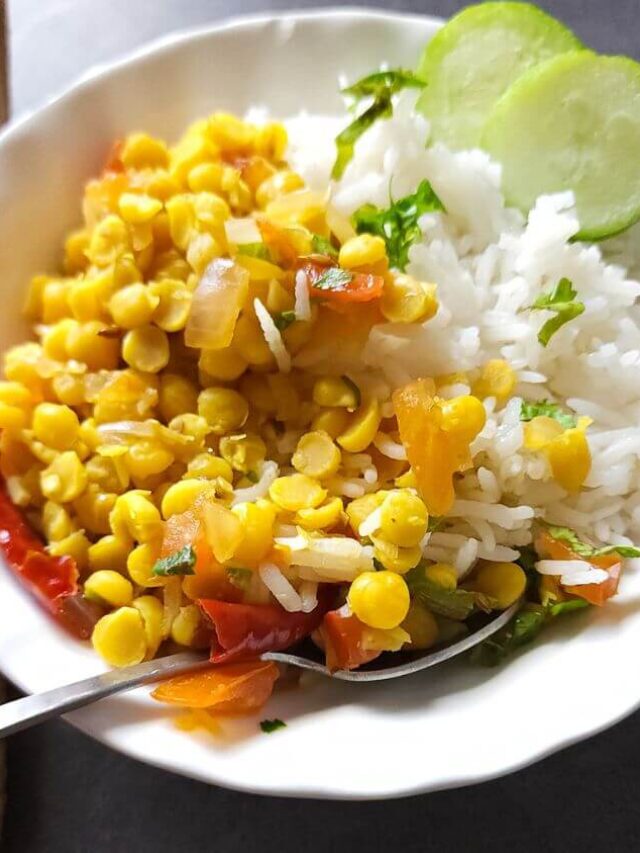 Chana dal masala - Greenbowl2soul