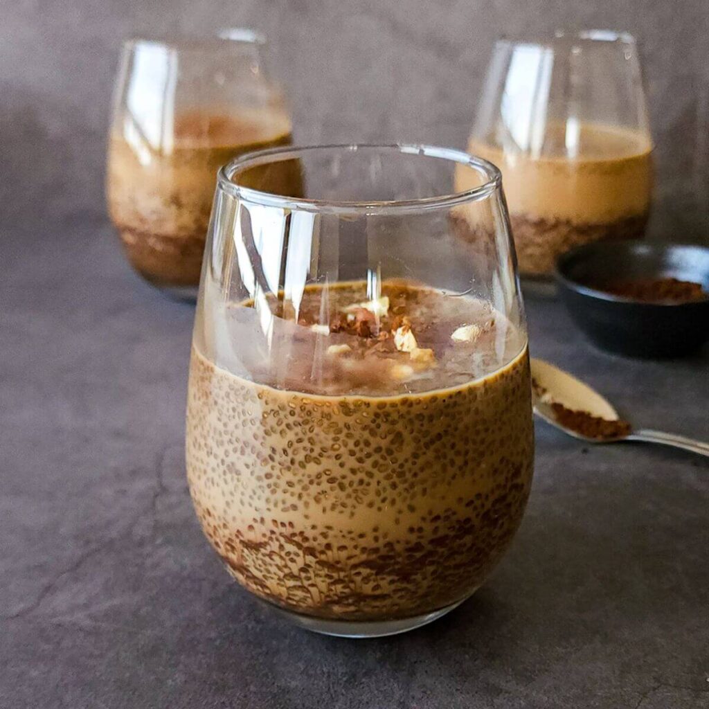 Coffee chia pudding