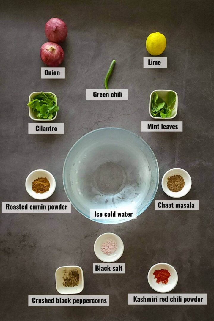 Indian onion salad- laccha pyaz - Greenbowl2soul