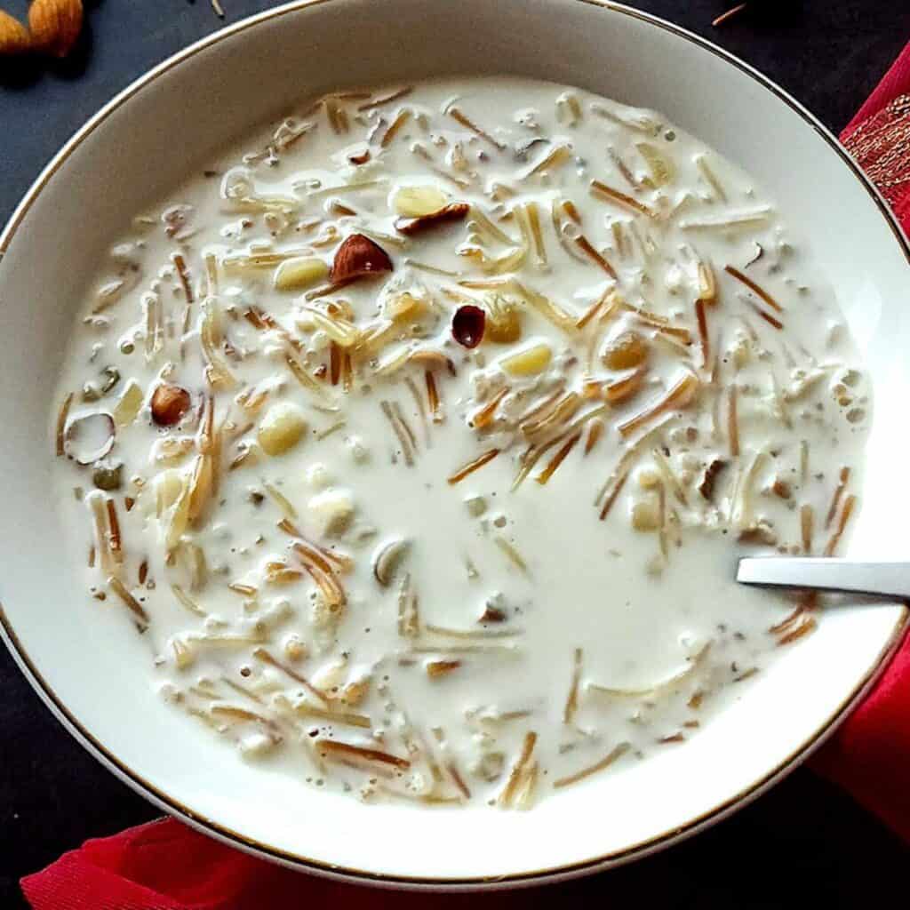 Seviyan kheer - Vermicelli kheer - greenbowl2soul