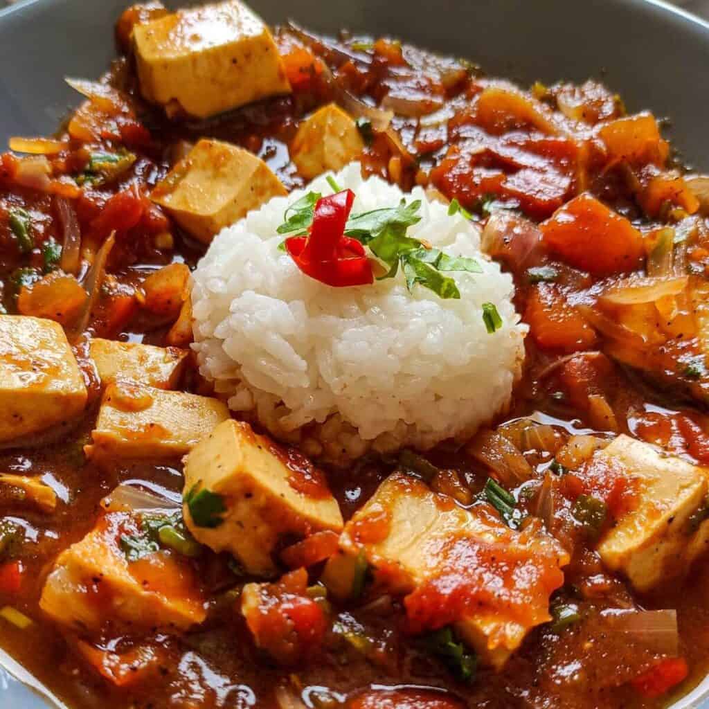 Vietnamese tomato tofu - Greenbowl2soul