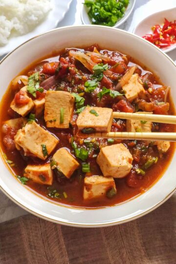 Vietnamese tomato tofu - Greenbowl2soul