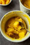Mango mug cake