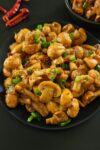 Spicy garlic mushrooms