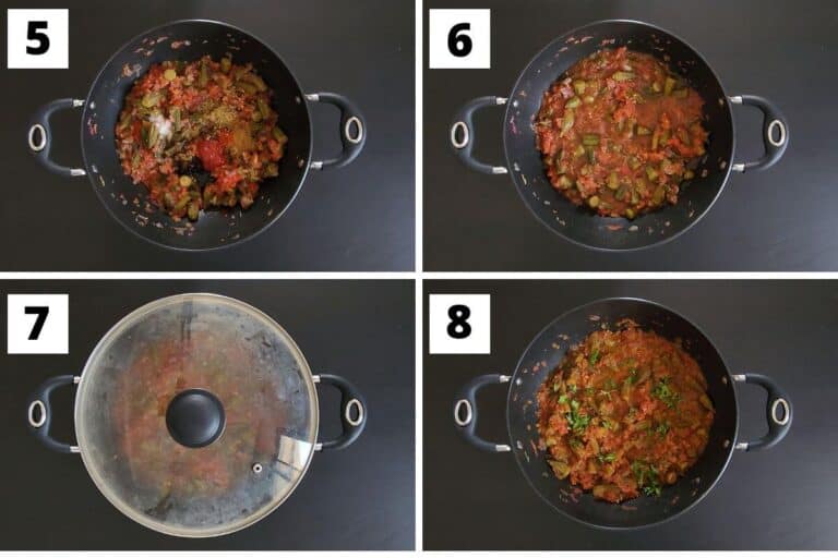 Bamia (Lebanese okra stew)