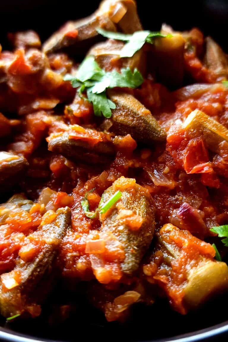 Bamia (Lebanese okra stew)