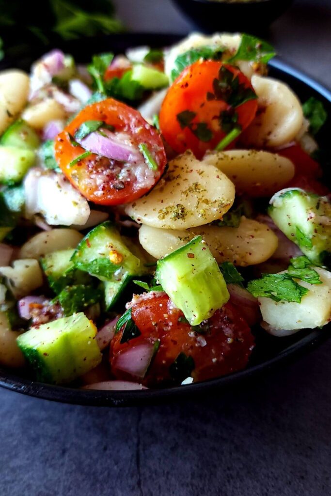 Butter bean salad (Lebanese style)