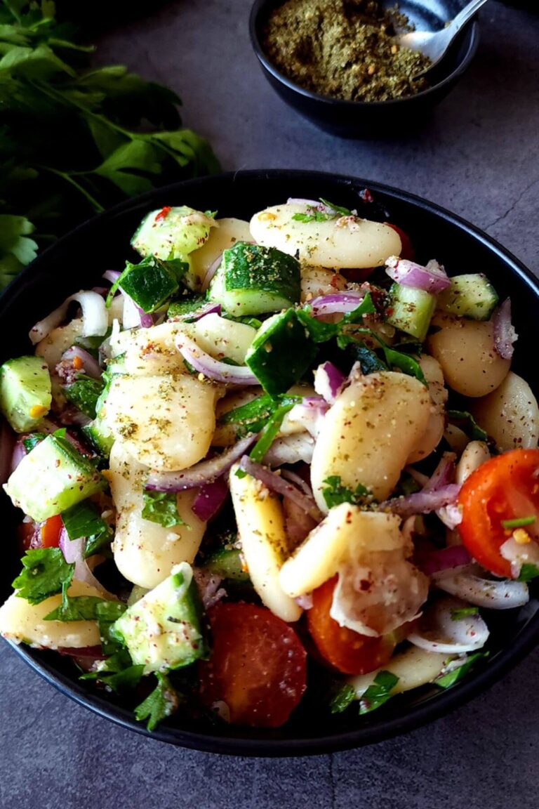 Butter bean salad (Lebanese style)
