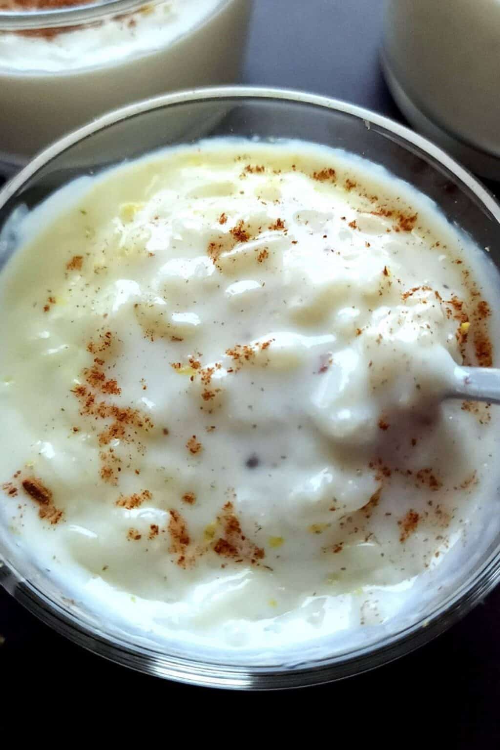 Rizogalo-Greek rice pudding - Greenbowl2soul