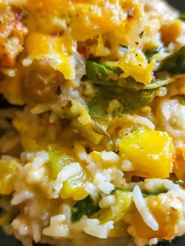 Pumpkin rice casserole - Greenbowl2soul