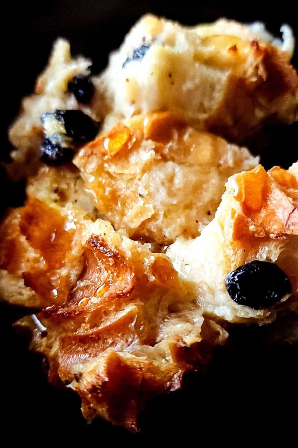 Easy eggless bread pudding - Greenbowl2soul