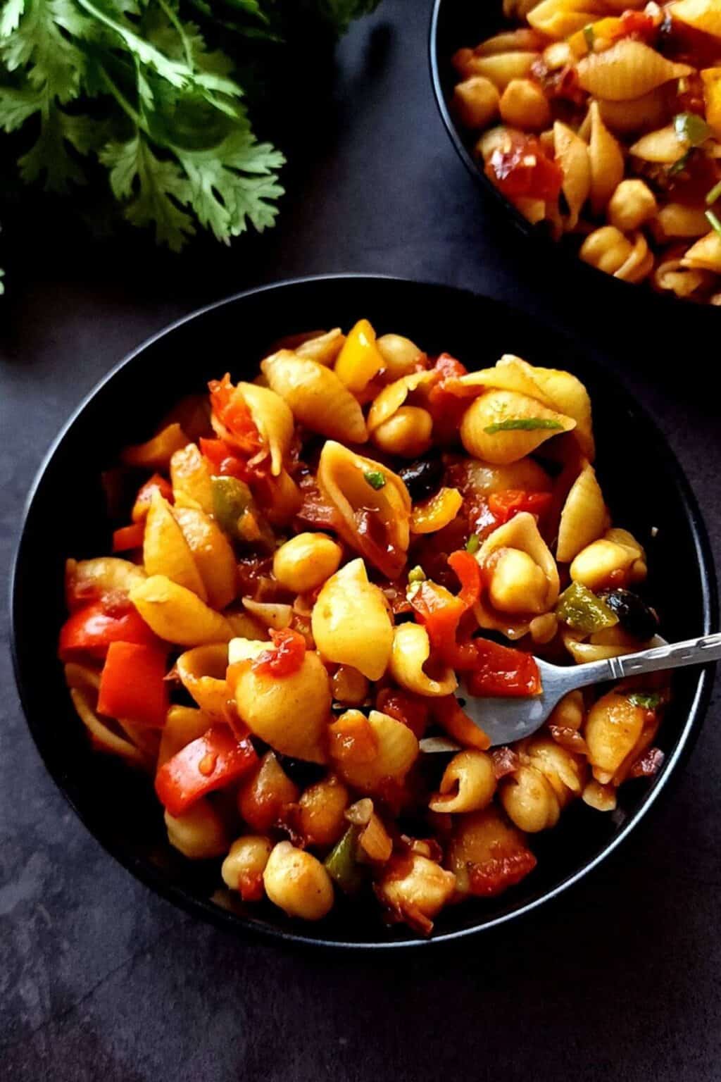 Moroccan pasta -Easy 25 minutes recipe- Greenbowl2soul