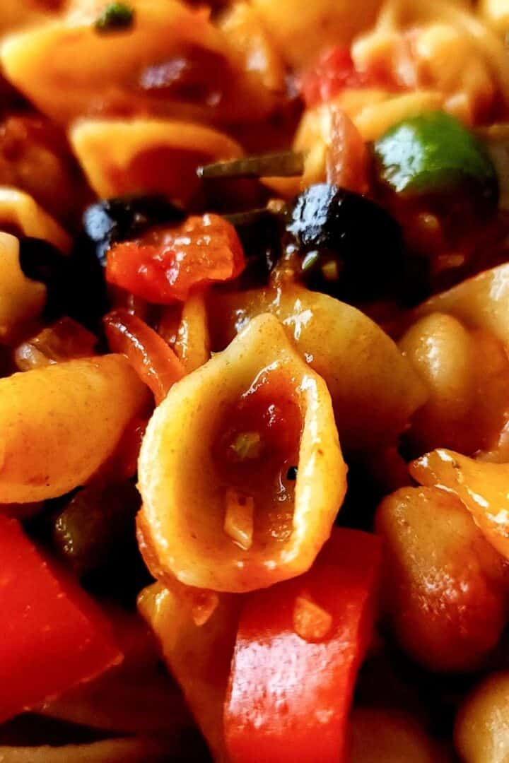 Moroccan pasta -Easy 25 minutes recipe- Greenbowl2soul