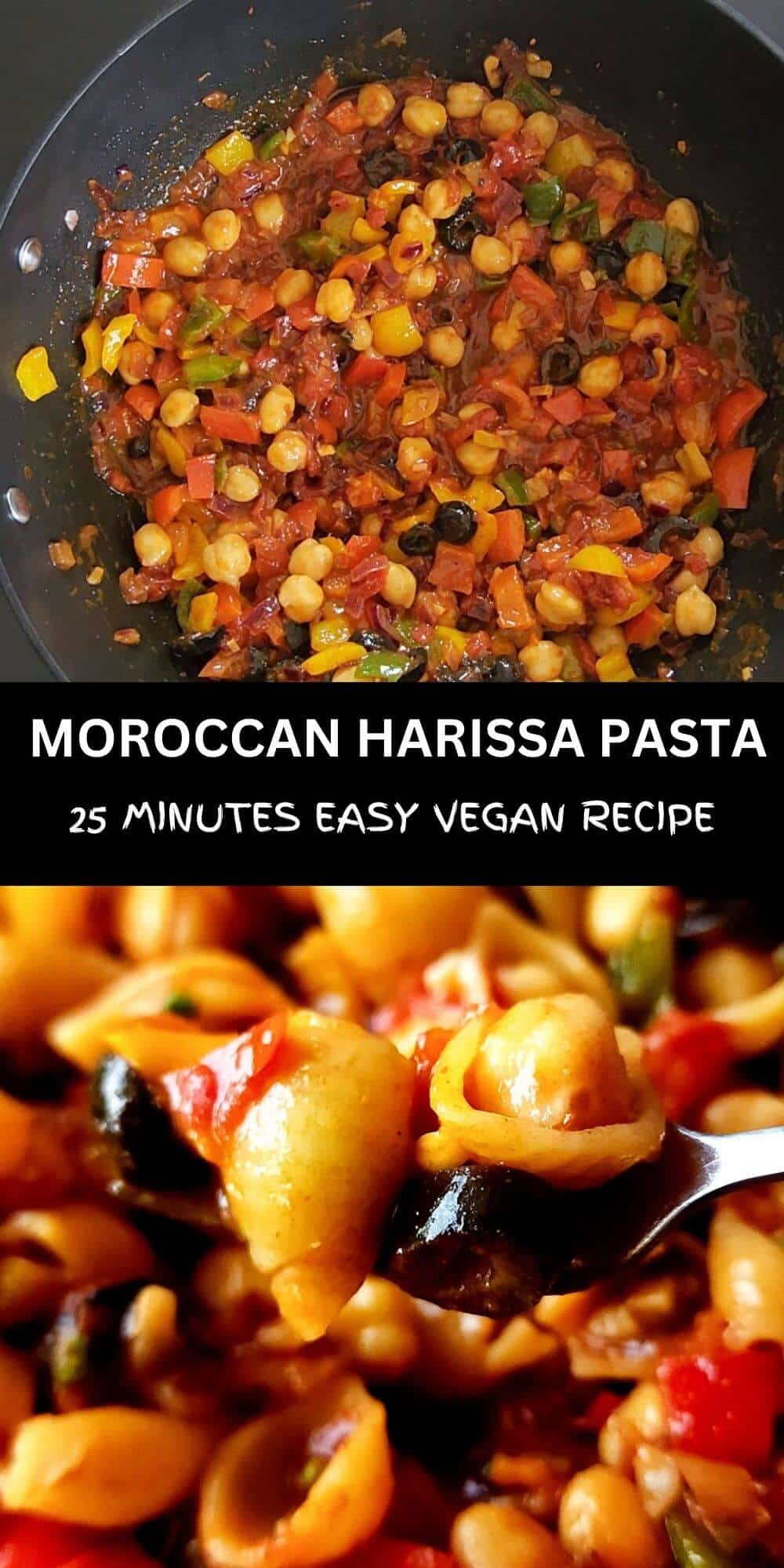 Moroccan pasta -Easy 25 minutes recipe- Greenbowl2soul