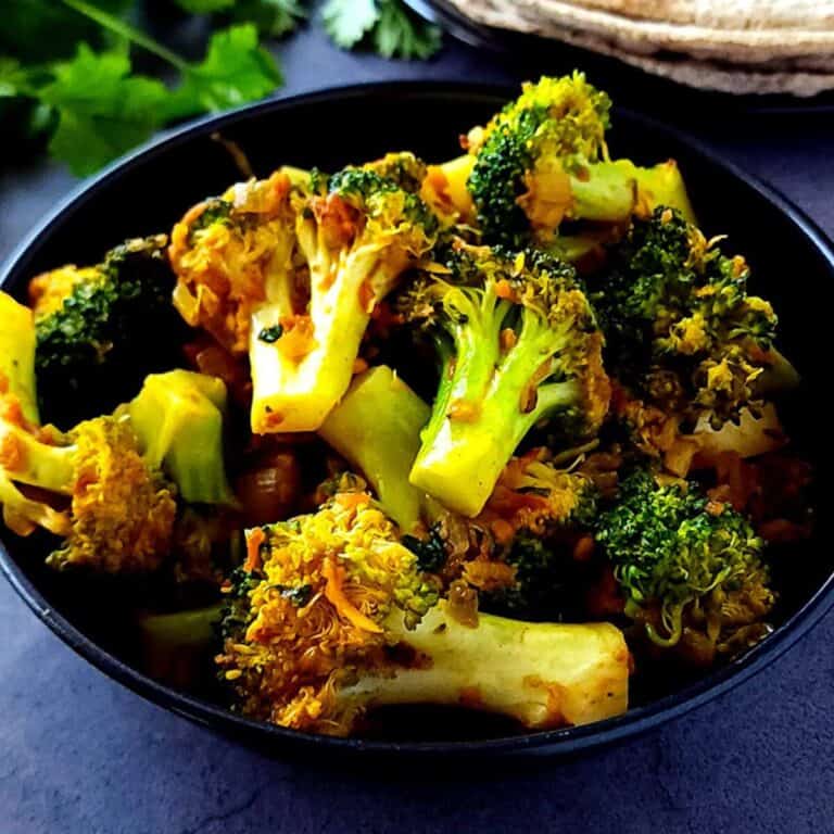Curried broccoli - Greenbowl2soul