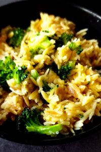 Broccoli au gratin rice a roni- Greenbowl2soul