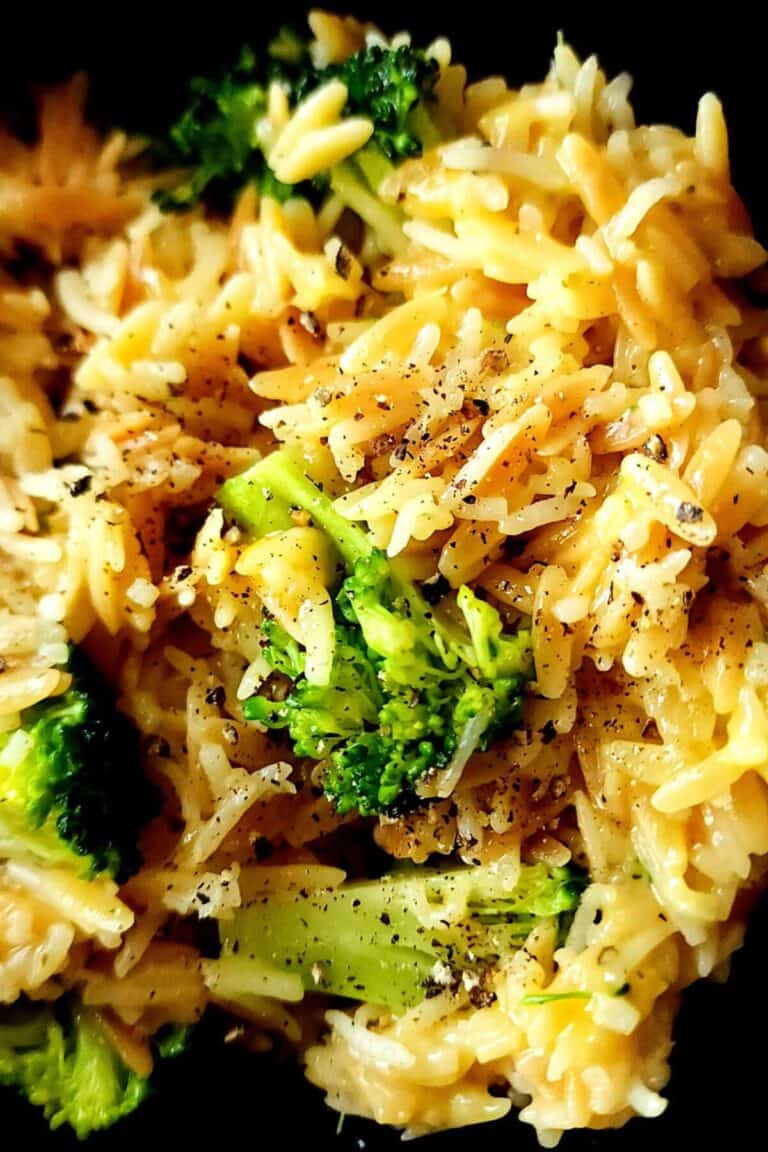 Broccoli au gratin rice a roni- Greenbowl2soul