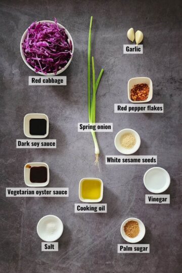 Spicy red cabbage - Greenbowl2soul