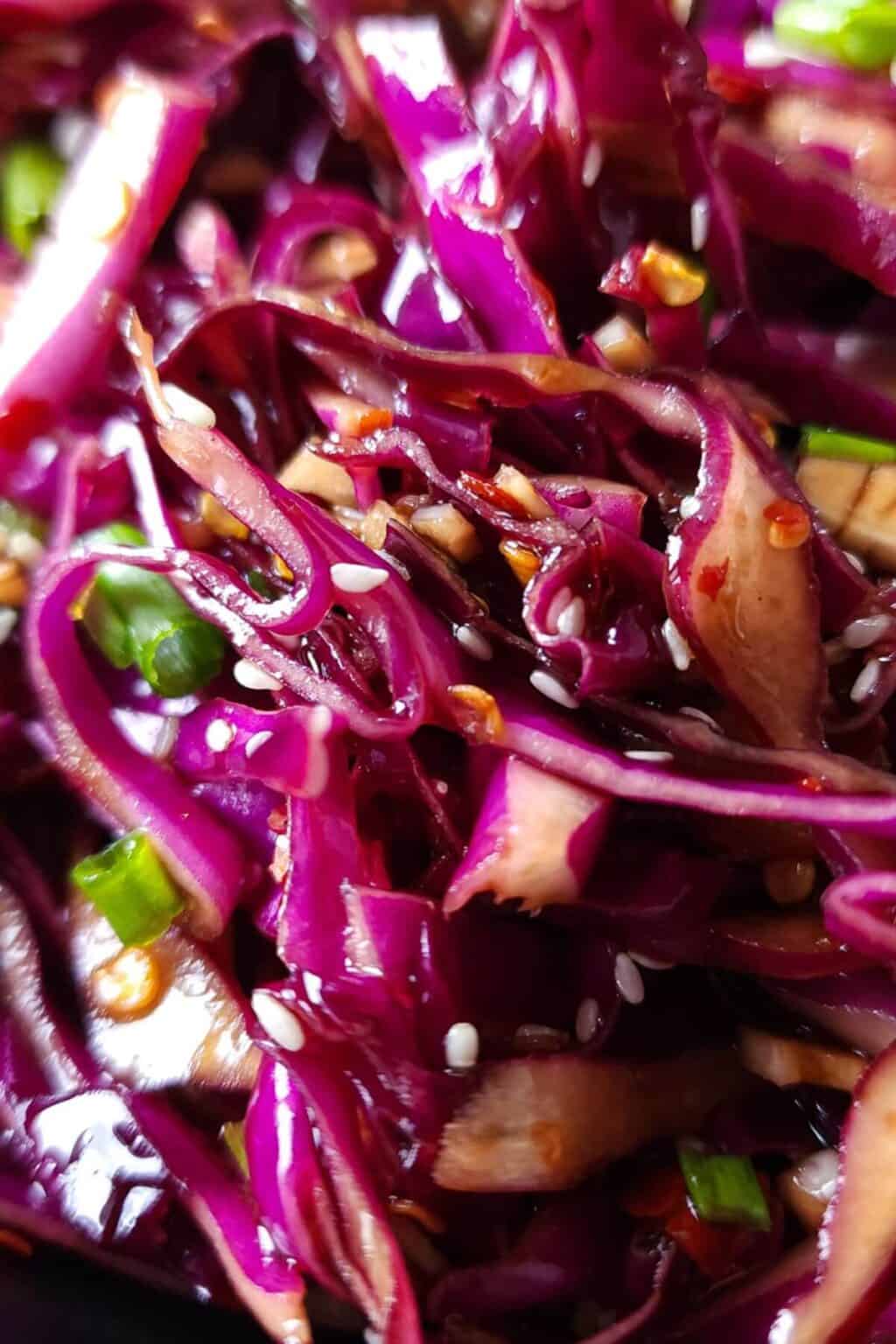 Spicy red cabbage - Greenbowl2soul