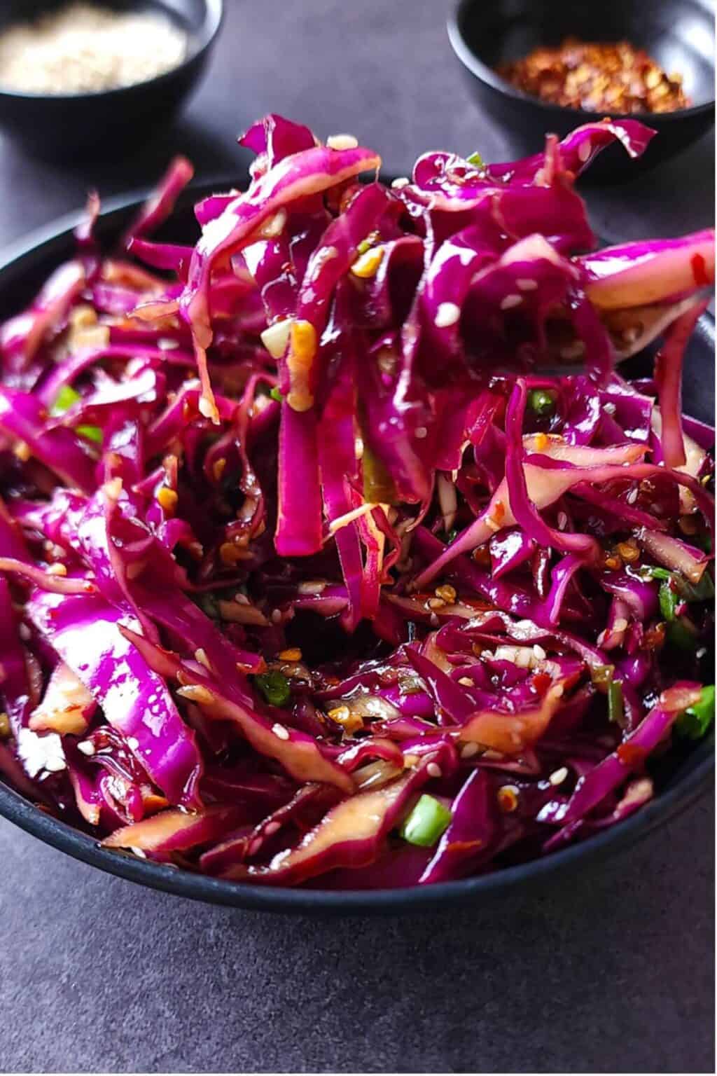 Spicy red cabbage - Greenbowl2soul
