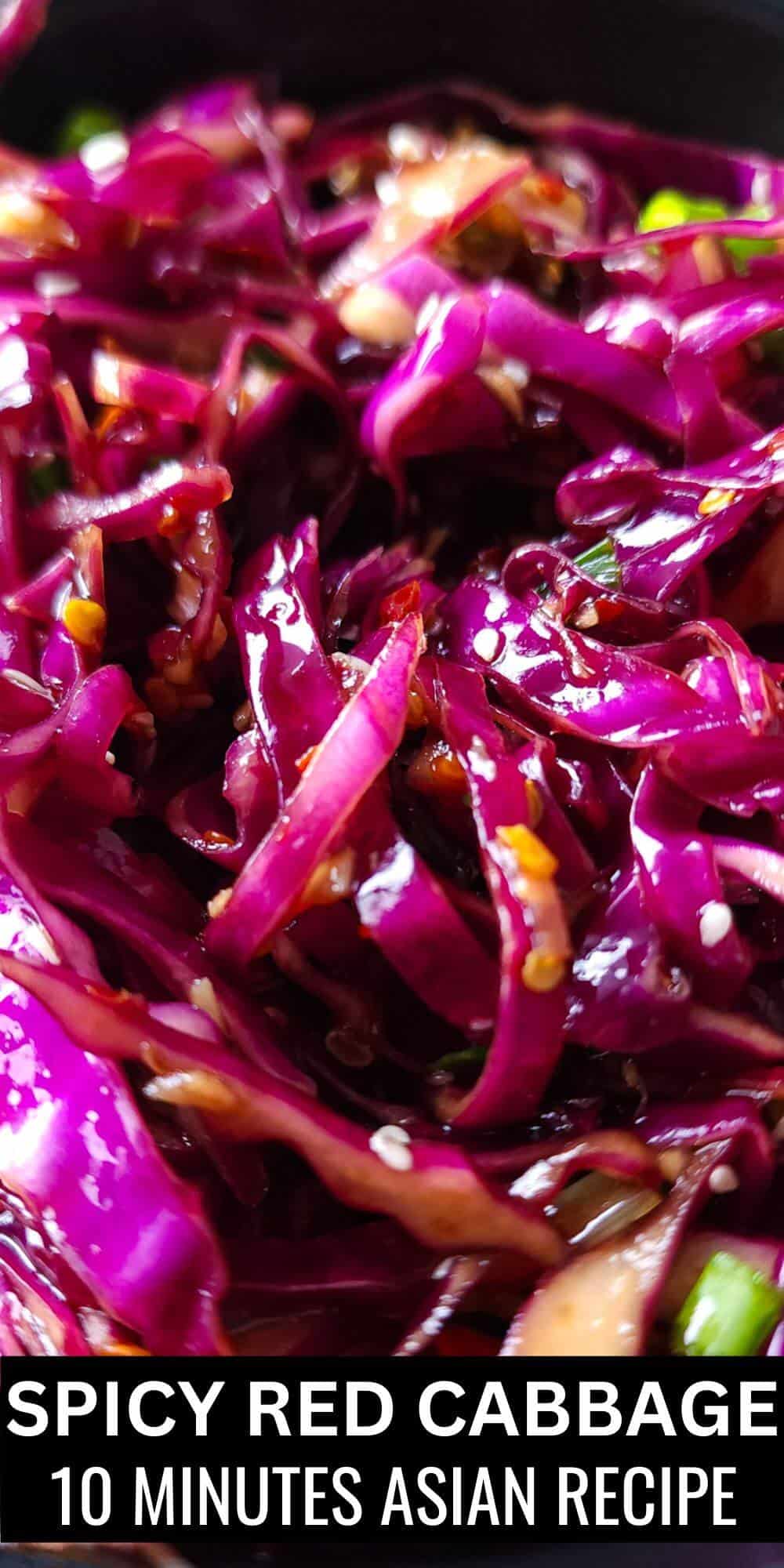 Spicy red cabbage - Greenbowl2soul