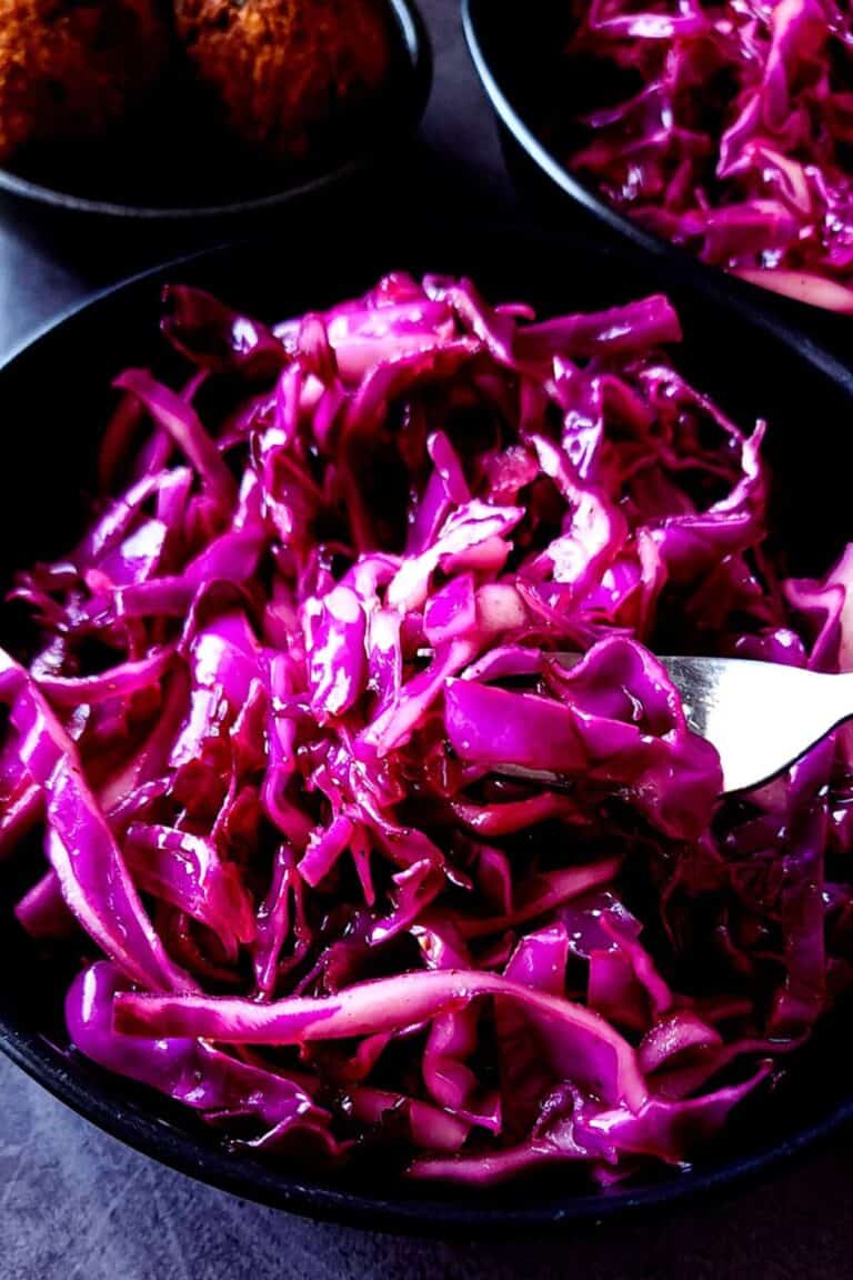 Turkish red cabbage salad - Greenbowl2soul