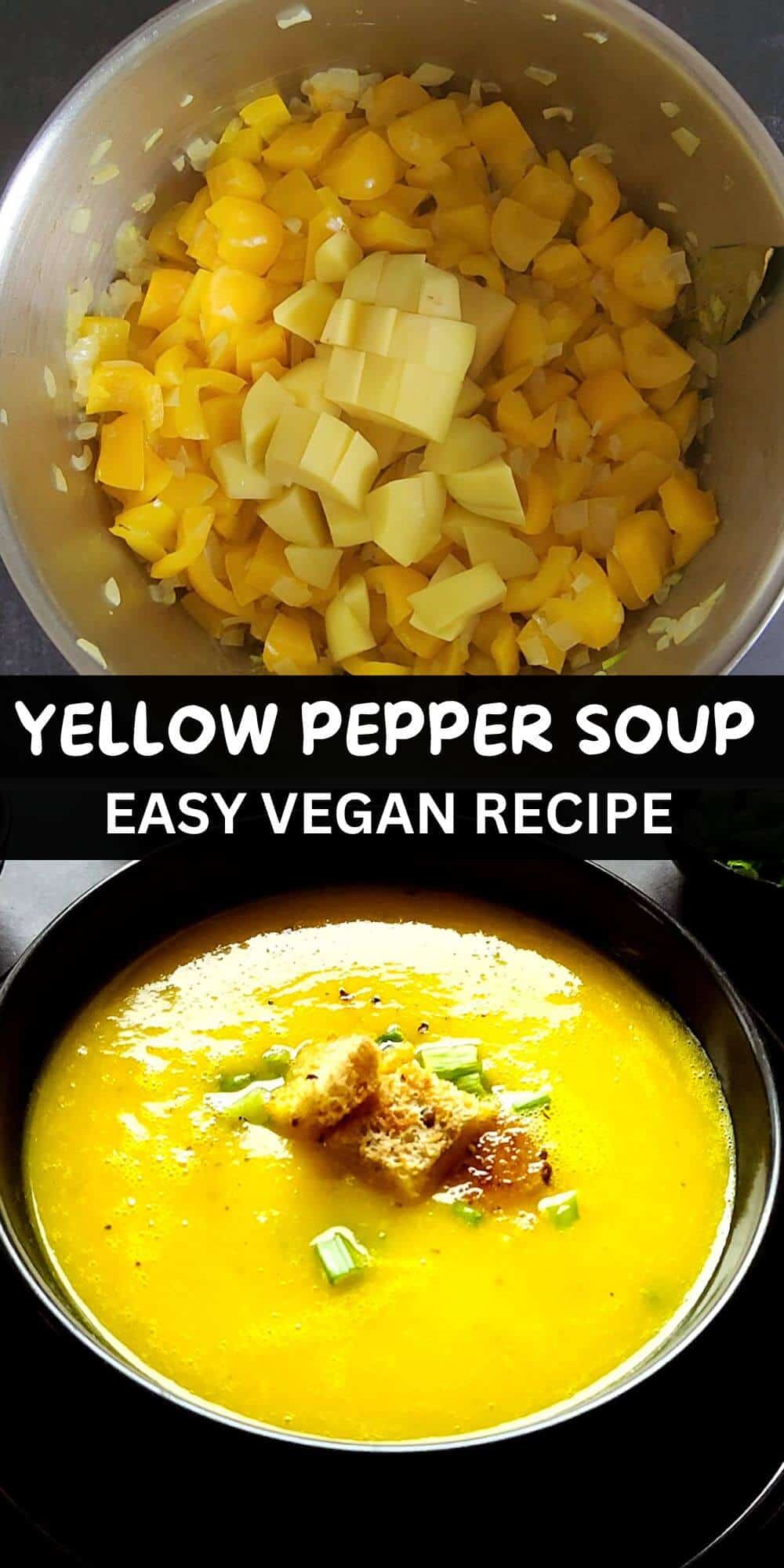Yellow pepper soup - Greenbowl2soul